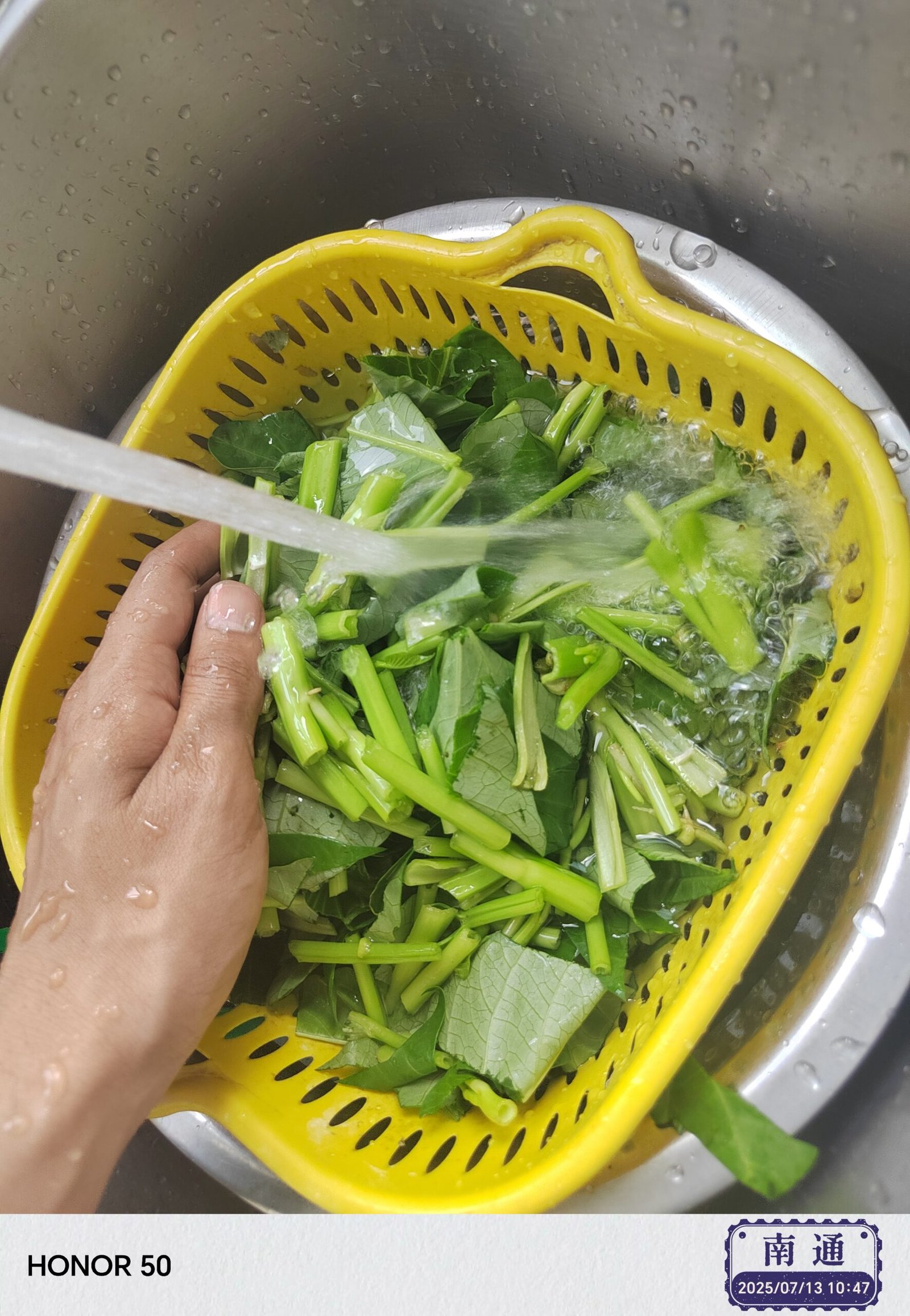 Stir-Fried Water Spinach - homecookedchina